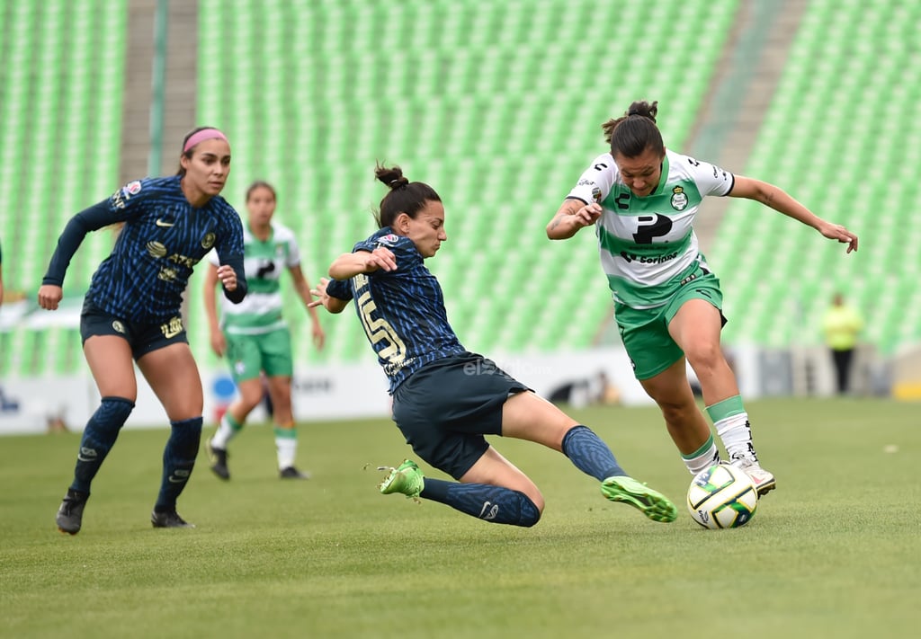 Reparten puntos Santos Laguna y América Femenil Reparten puntos Santos Laguna y América Femenil