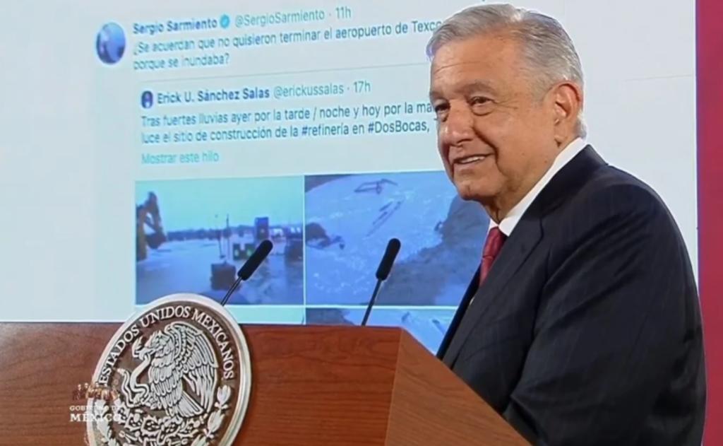 AMLO exhibe tuit de Sergio Sarmiento sobre Dos Bocas | El Siglo de Torreón AMLO exhibe tuit de Sergio Sarmiento sobre Dos Bocas | El Siglo de Torreón