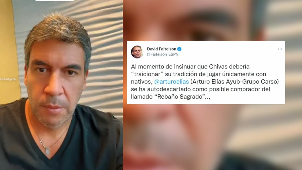 Elías Ayub Responde A David Faitelson Por Supuesta Compra De Chivas El Siglo De Torreón