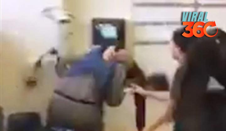 Captan a profesor golpeando a alumno de 12 años Captan a profesor golpeando a alumno de 12 años