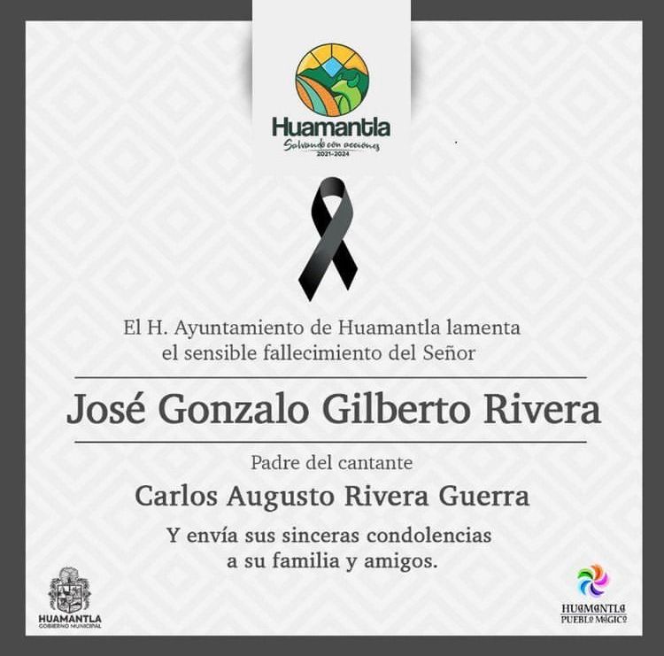 Muere el padre de Carlos Rivera Muere el padre de Carlos Rivera